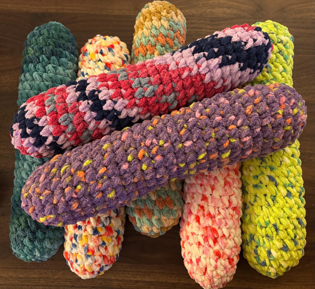 Extra Large Plush Crochet Catnip Kickers - Etsy