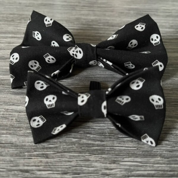 Skull Bow Tie - Etsy