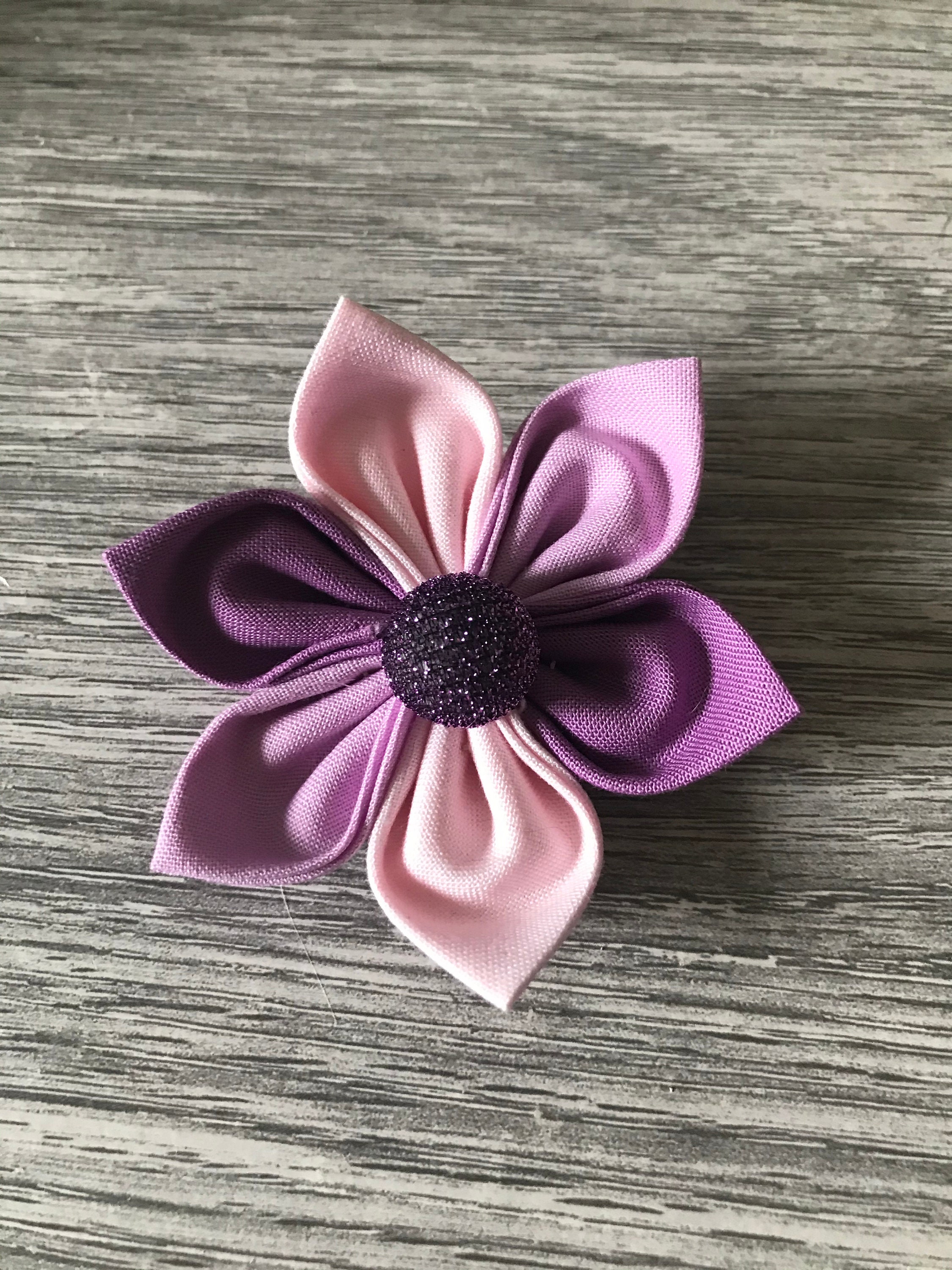 NEW Solid Purple Collar Flowers - Etsy