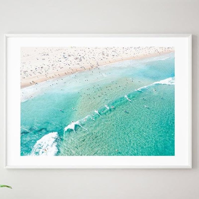 Aerial Beach Print - Etsy