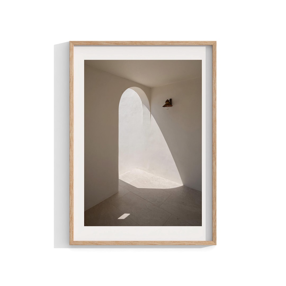 Black and White Photography, Arch Shadows Art, Framed Wall Art ...