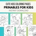 Coloring Pages for Kids, Printable Coloring Pages, Homeschool Coloring ...