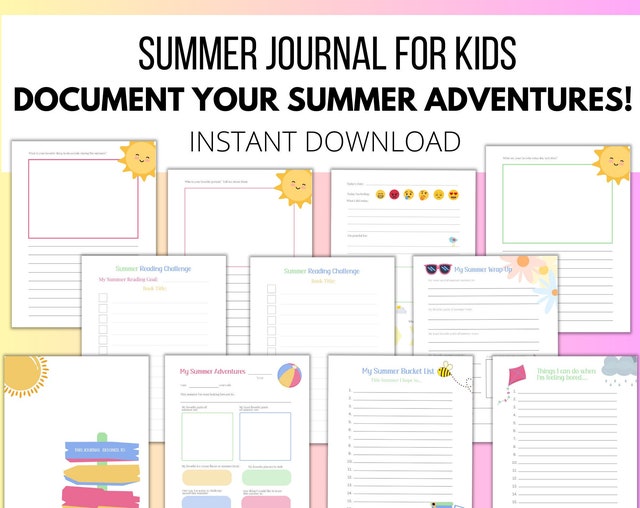 JournalforKids - Etsy