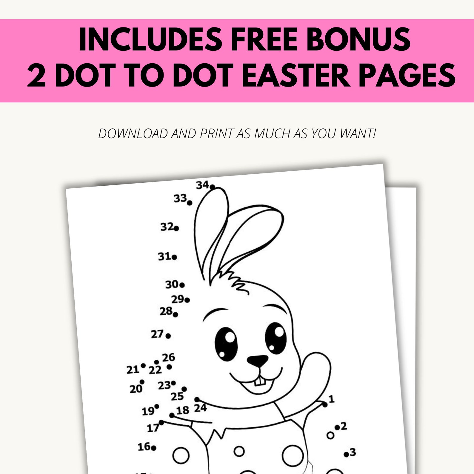 Easter Coloring Pages for Kids, Printable Easter Activity Pages, Easter ...