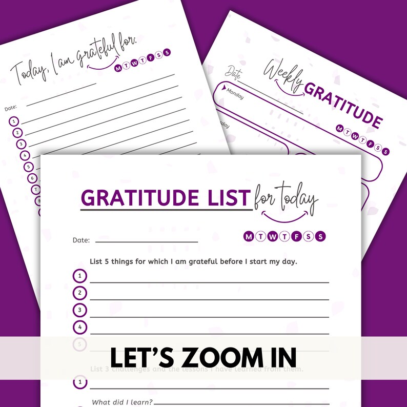 Kids Gratitude Journal Printable Create Your Own Journal - Etsy