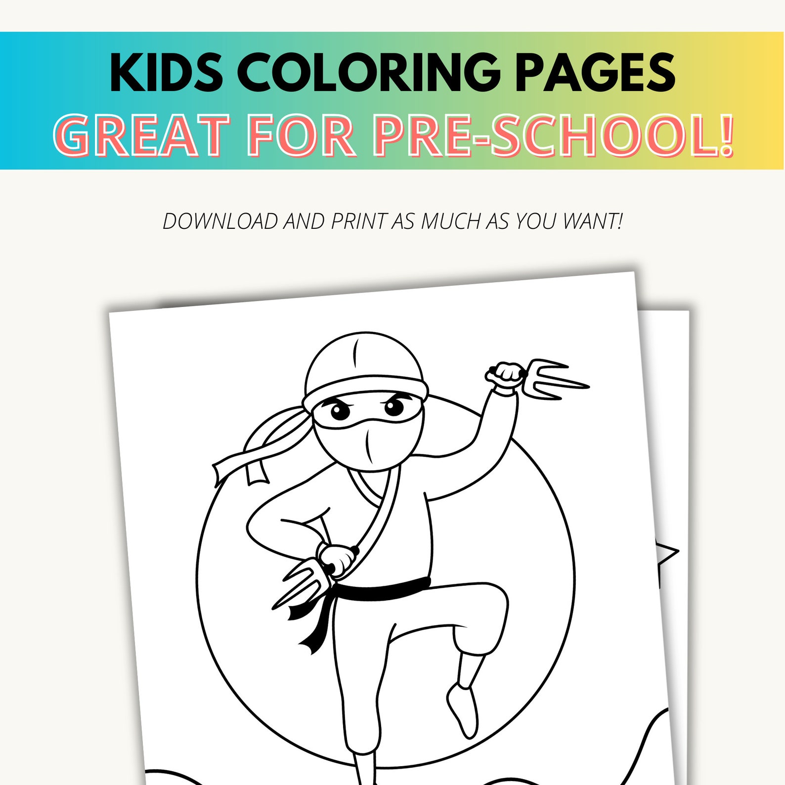 Coloring Pages for Kids, Printable Coloring Pages, Homeschool Coloring ...