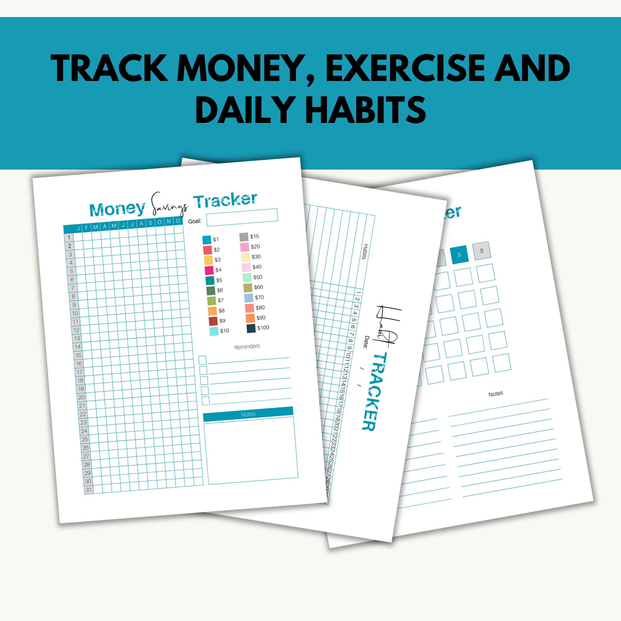 Growth Mindset Journal and Planner for Teens, Teenager Printable ...