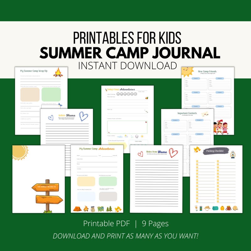 Camping Journal - Etsy