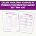 Kids Gratitude Journal Printable Create Your Own Journal - Etsy