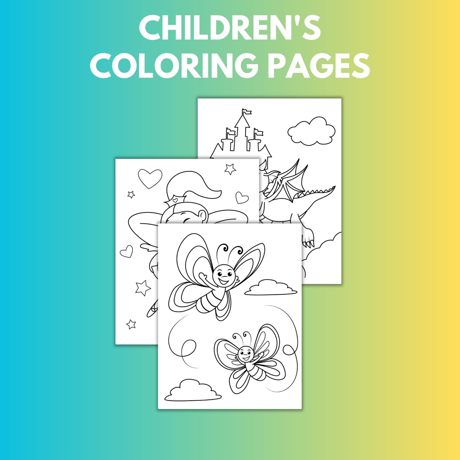 Coloring Pages for Kids, Printable Coloring Pages, Homeschool Coloring ...