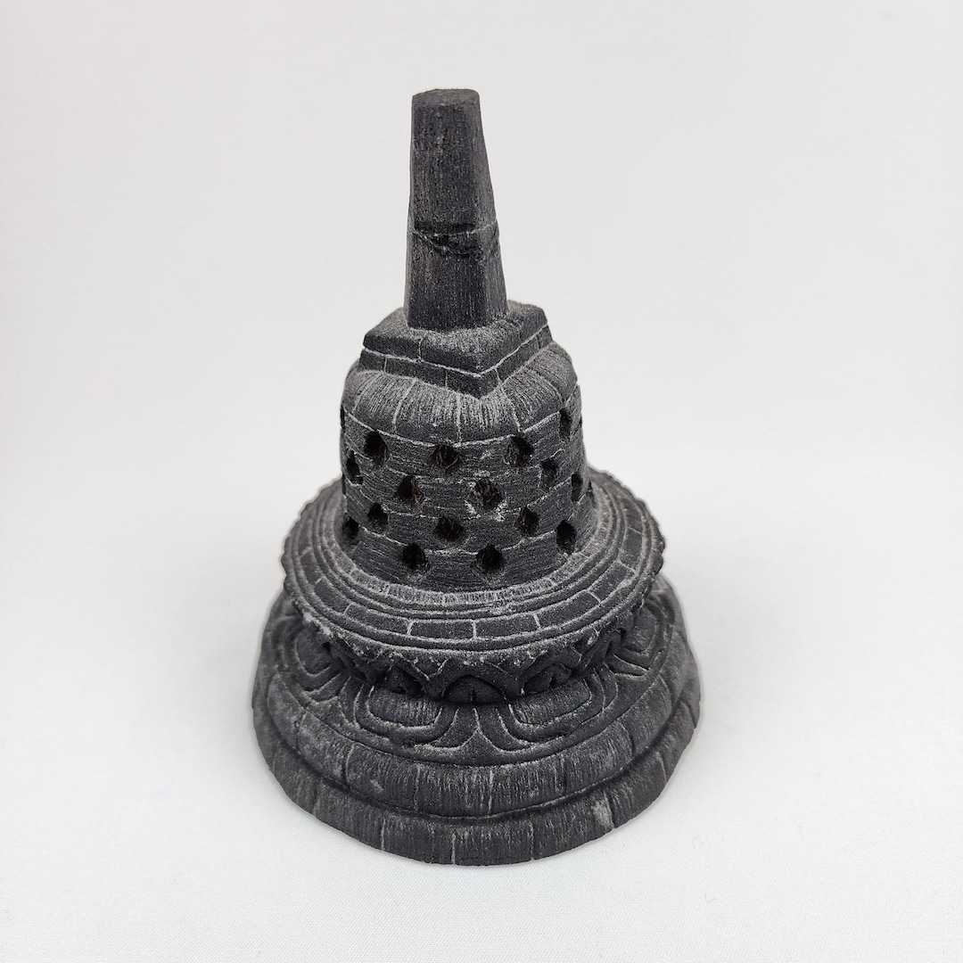 Miniature Stupa of Borobudur Temple Indonesian Stone Art - Etsy