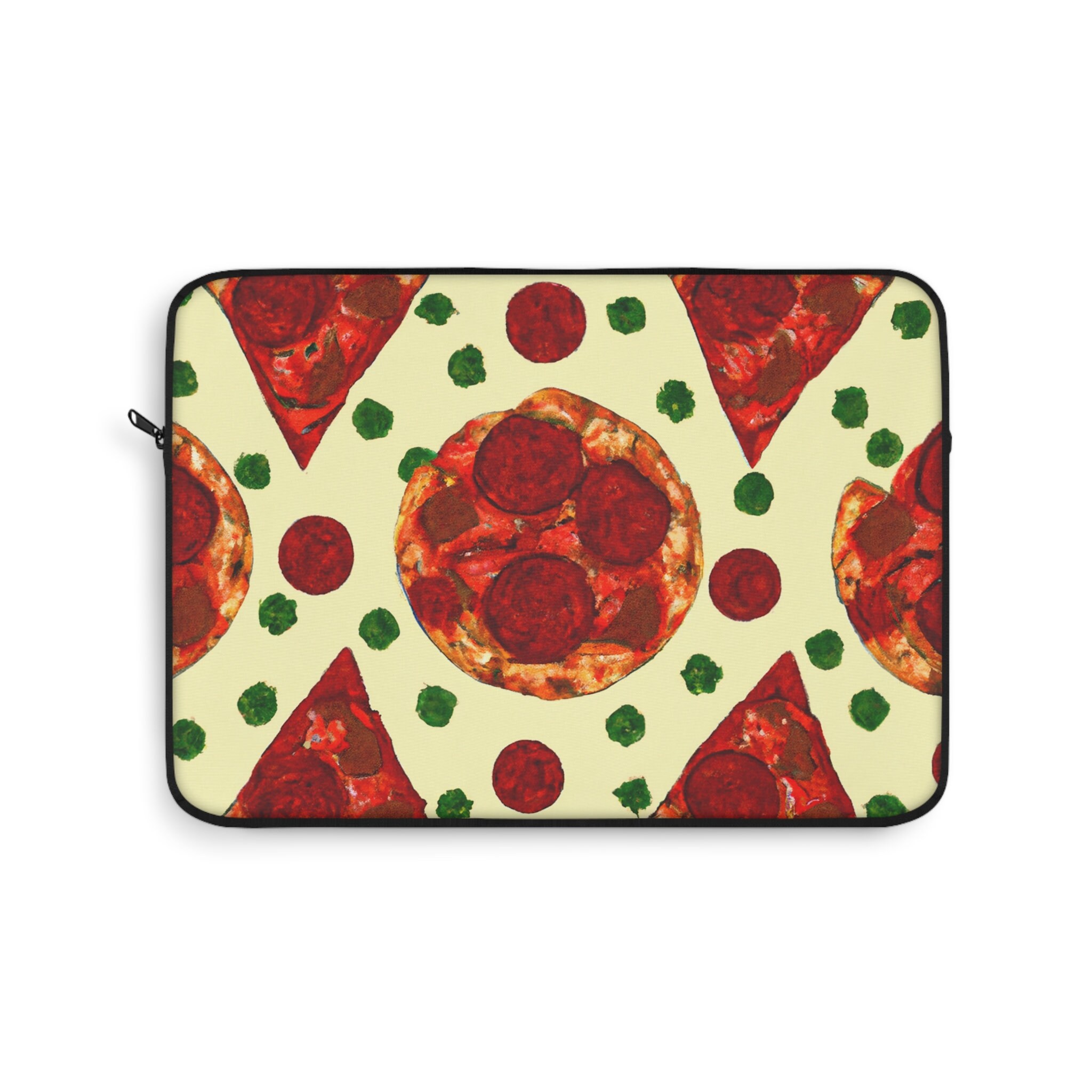 Pepperoni Pizza Soft Laptop Sleeve Pizza Sleeve Gift Pizza - Etsy