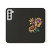 Purple Sunflower Samsung Flip Case, Yellow Butterfly Flip Case ...