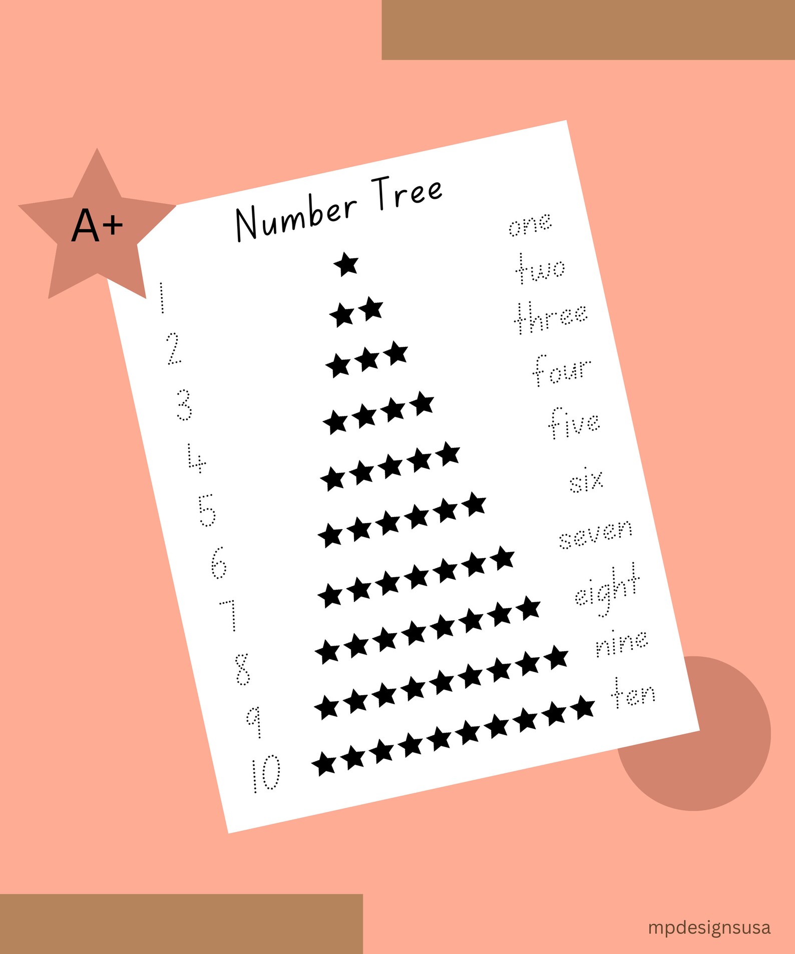 Printable Kids Preschool Daily Mantras Tracing Worksheet - Etsy