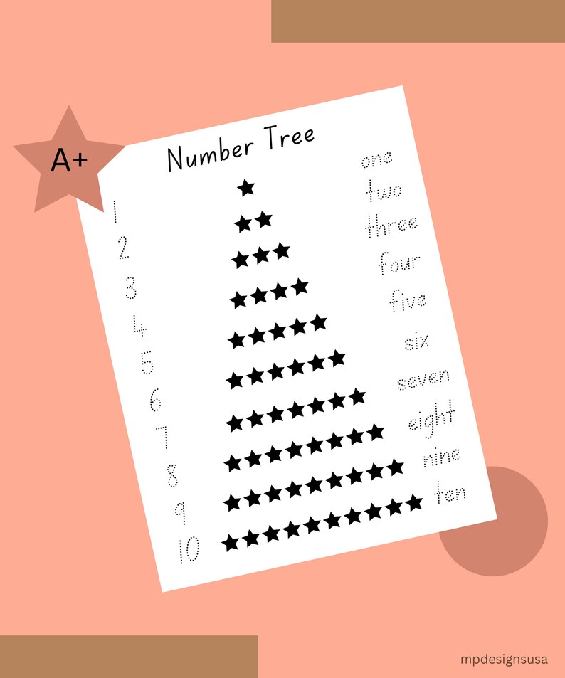 Printable Kids Preschool Daily Mantras Tracing Worksheet - Etsy