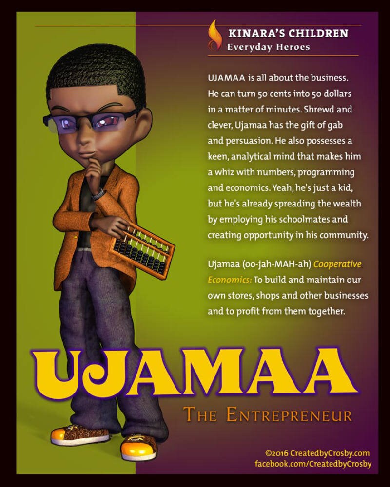 Mini Posters / Kinara’s Children Seven-principles / Card Stock - Etsy