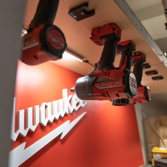 10 Pack Milwaukee M18 Tool Holder/hangers Made From Injection - Etsy