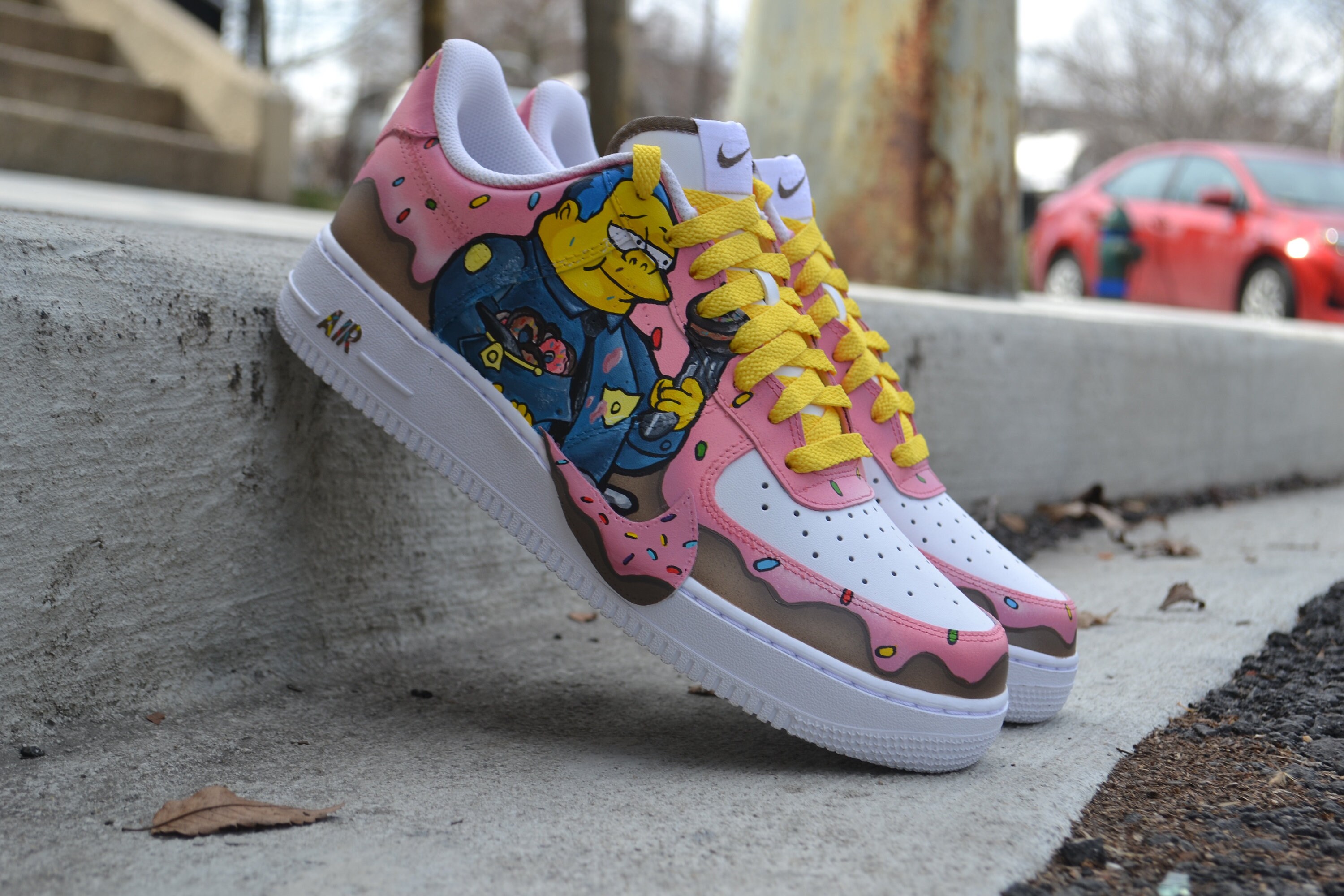 Simpsons Af1s Customs - Etsy