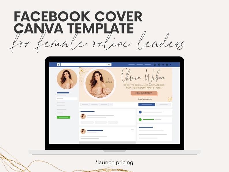 Facebook Cover Template, Canva Facebook Banner, Facebook Timeline ...