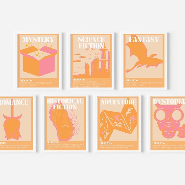 Literature Poster - Etsy