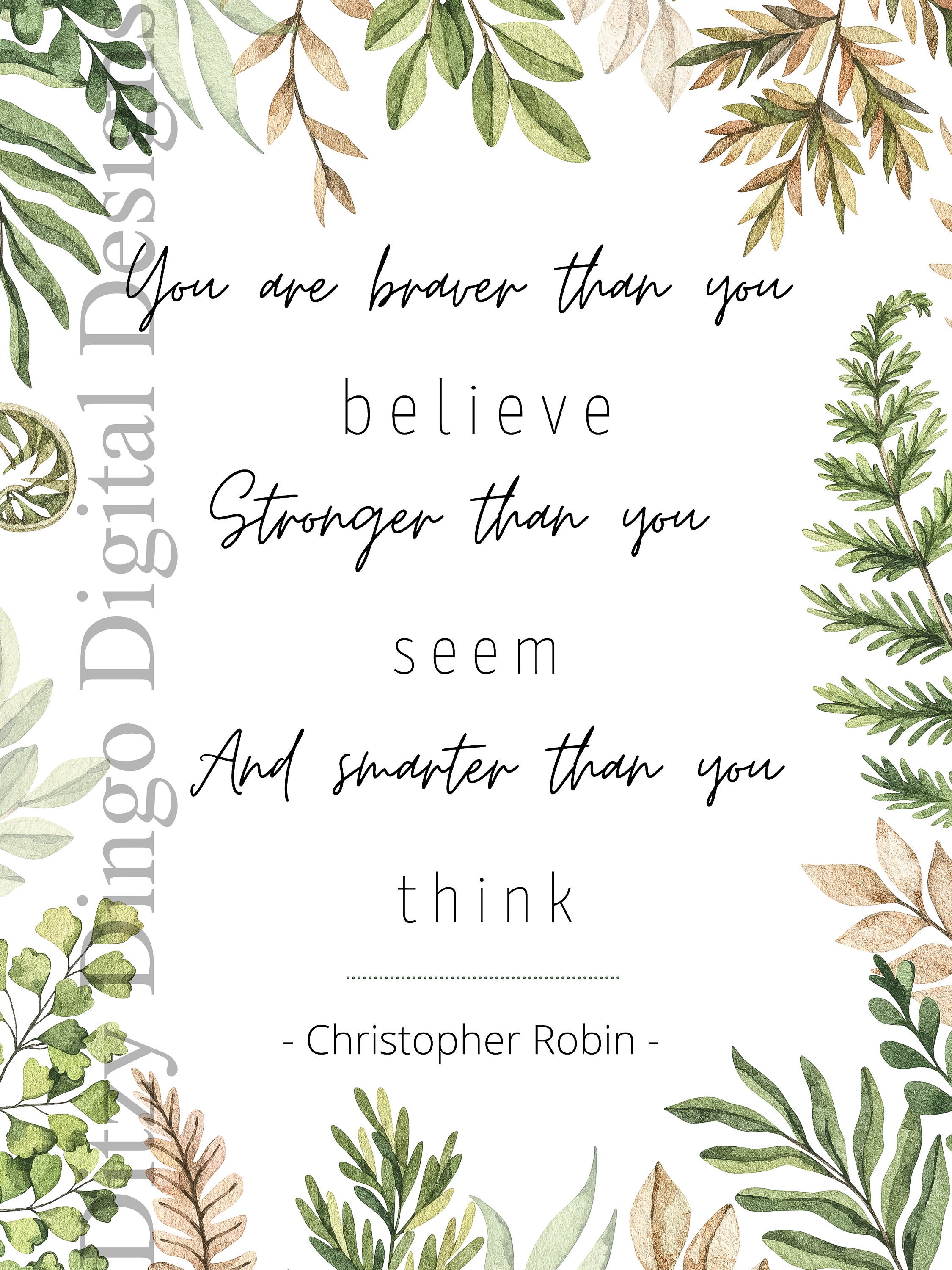 Growth Mindset Poster Set: Eucalyptus Classroom Decor (digital Download ...