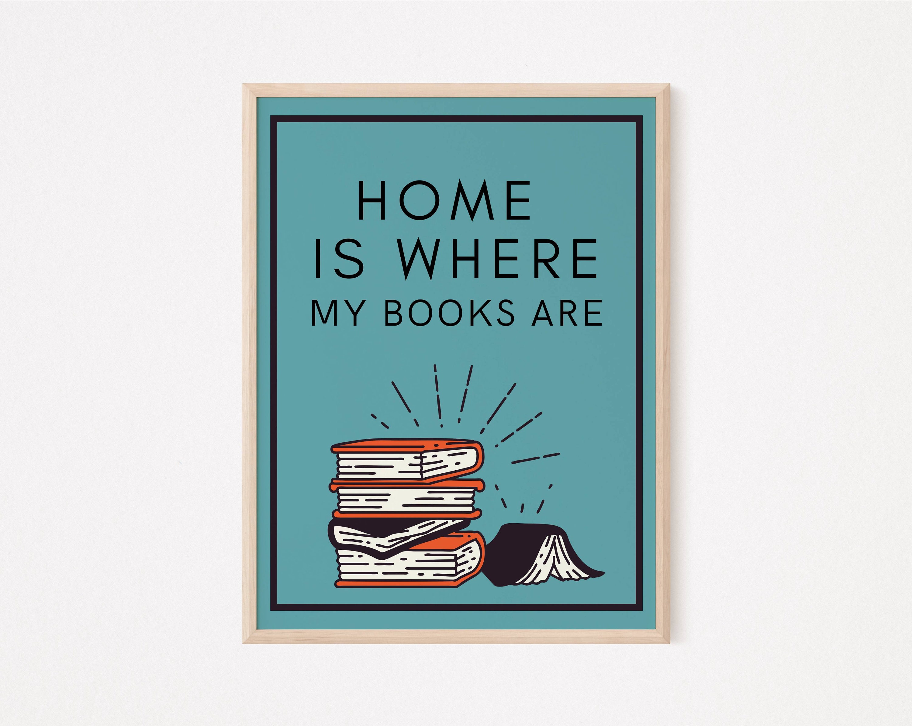 Book Lover Poster Digital Download Booktok Bookworm Gift - Etsy UK
