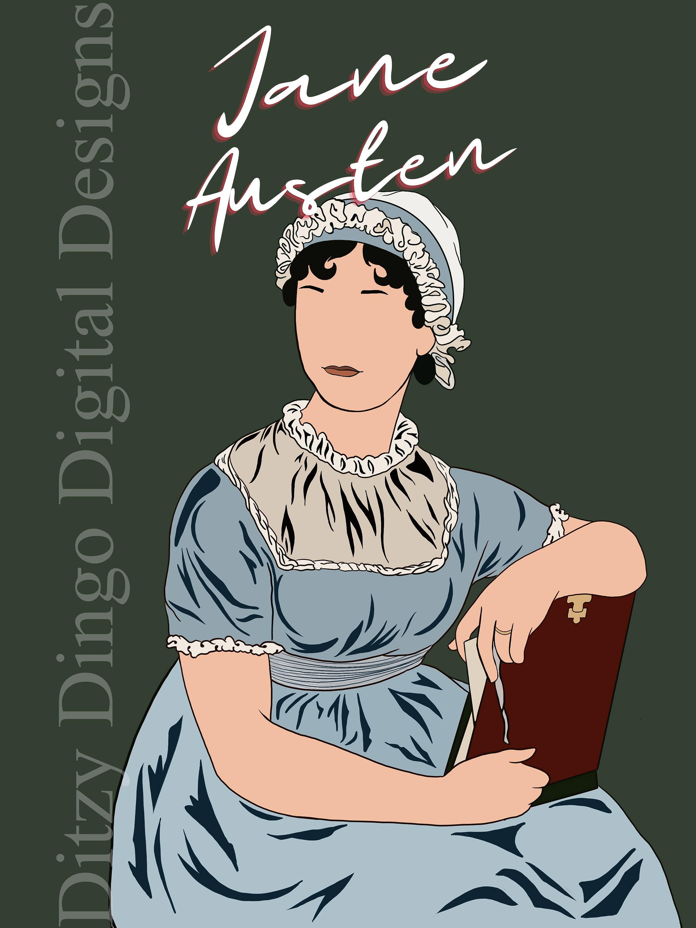 CLASSIC FEMALE AUTHOR Posters set of 3 Digital Download - Etsy