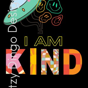 Groovy Positive Affirmation Digital Download (set of 6) | Wall Art ...