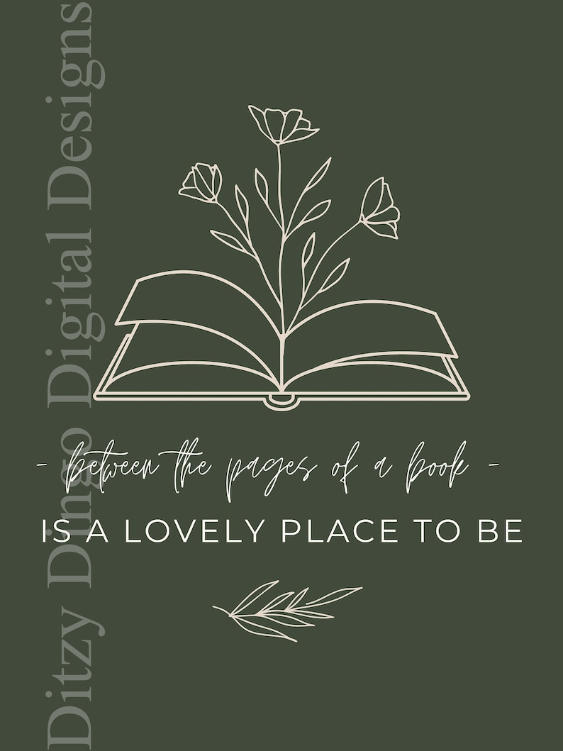 Book Lover Wall Art: Between the Pages Print (digital Download) - Etsy