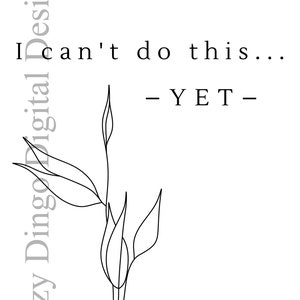 Power of yet Posters (set of 6) Digital Download | Growth Mindset ...
