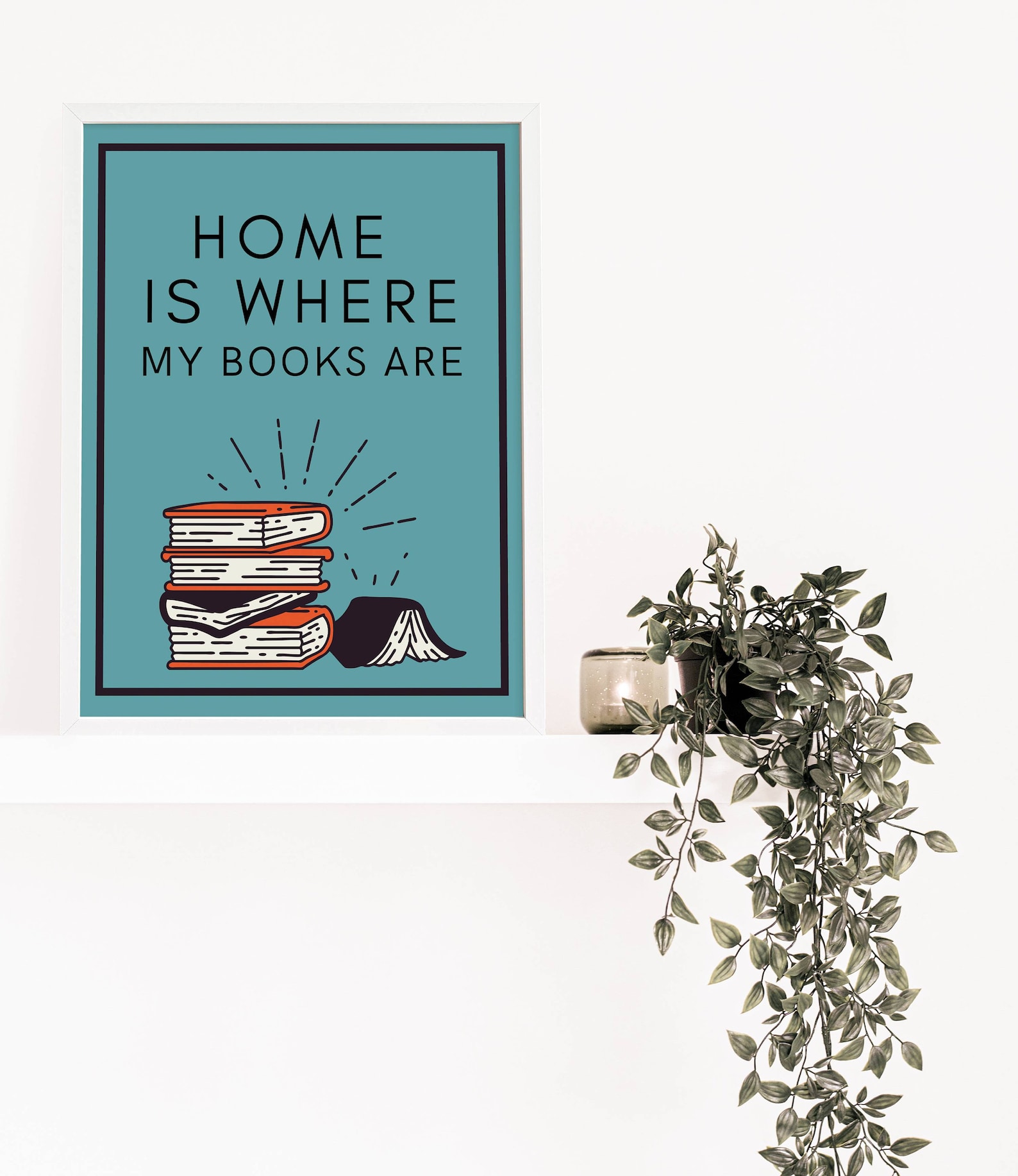 Book Lover Poster Digital Download Booktok Bookworm Gift - Etsy Italia