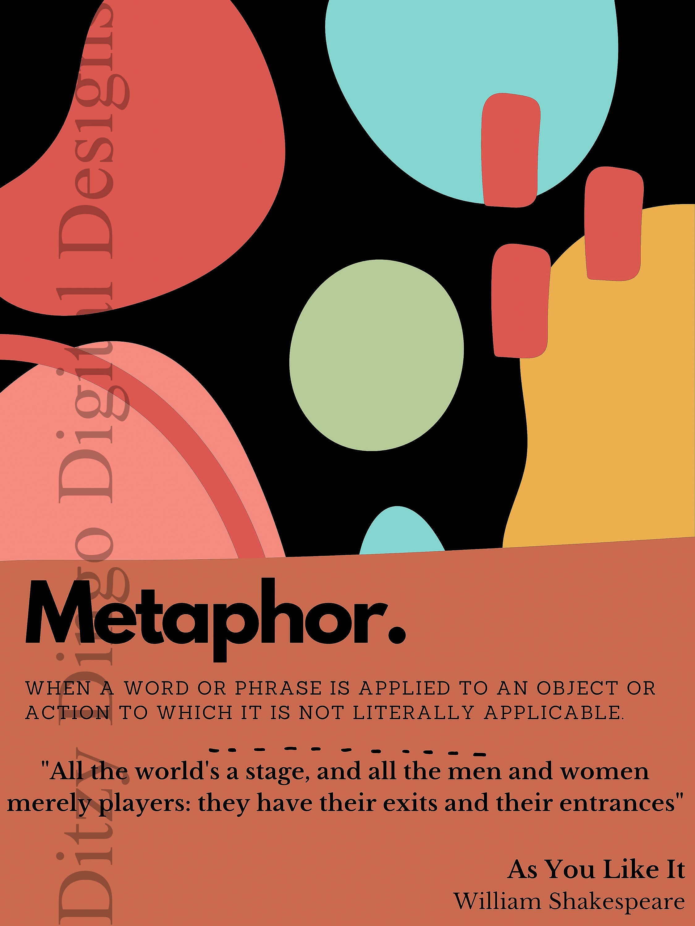 LITERARY DEVICE POSTERS Set of 10 Digital Download Modern - Etsy UK