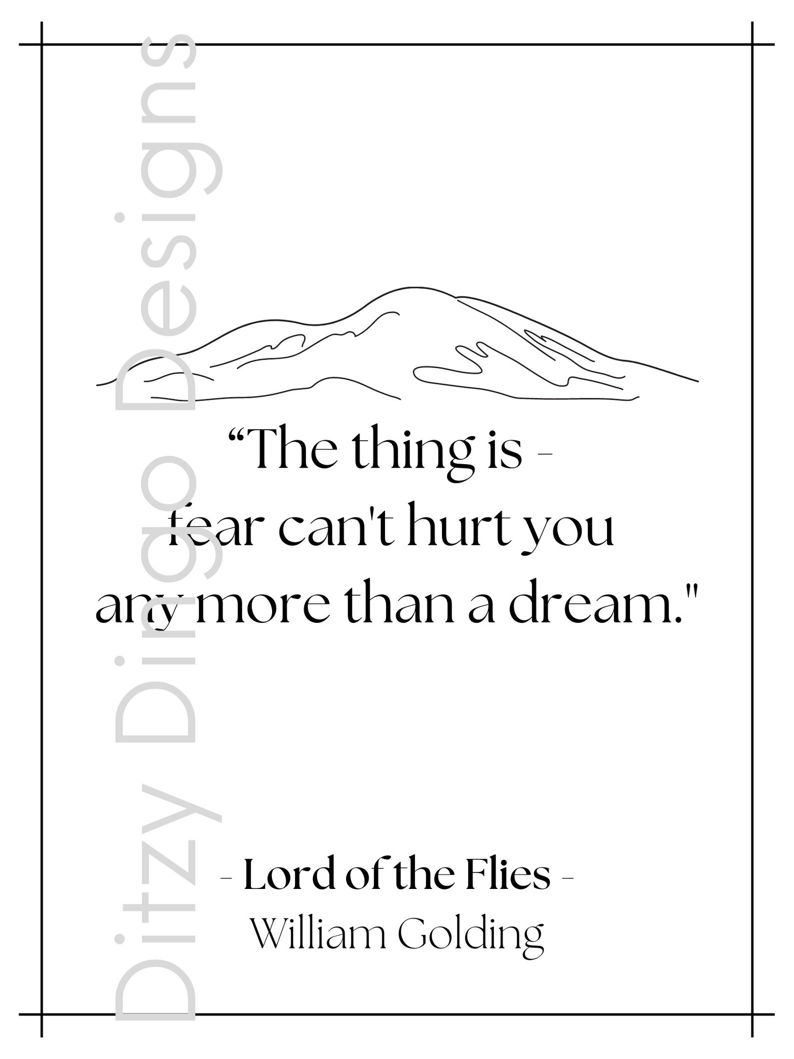 Classic Literature Art Quote Prints (set of 8) - Minimalist Classroom ...