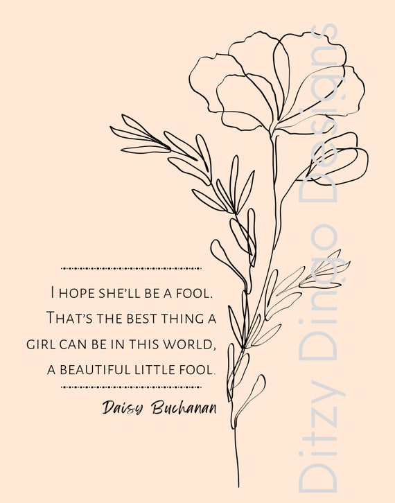 Great Gatsby Tattoo Beautiful Little Fool