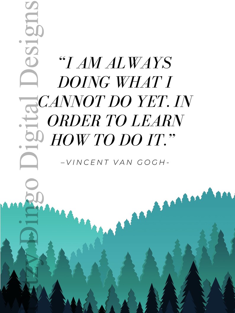 Nature GROWTH MINDSET POSTER Digital Download Set of 6, Elementary ...