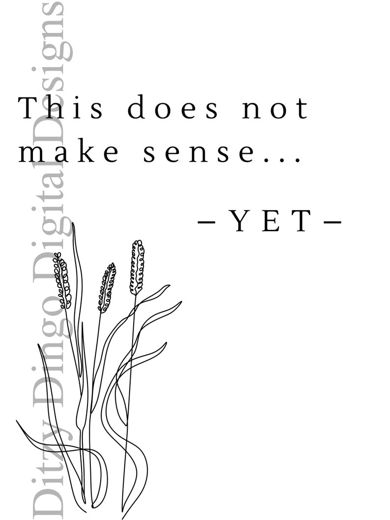 Power of yet Posters set of 6 Digital Download Growth - Etsy