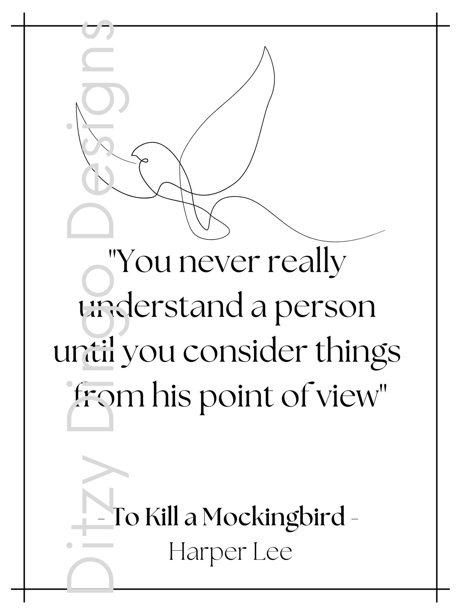 Classic Literature Art Quote Prints (set of 8) - Minimalist Classroom ...