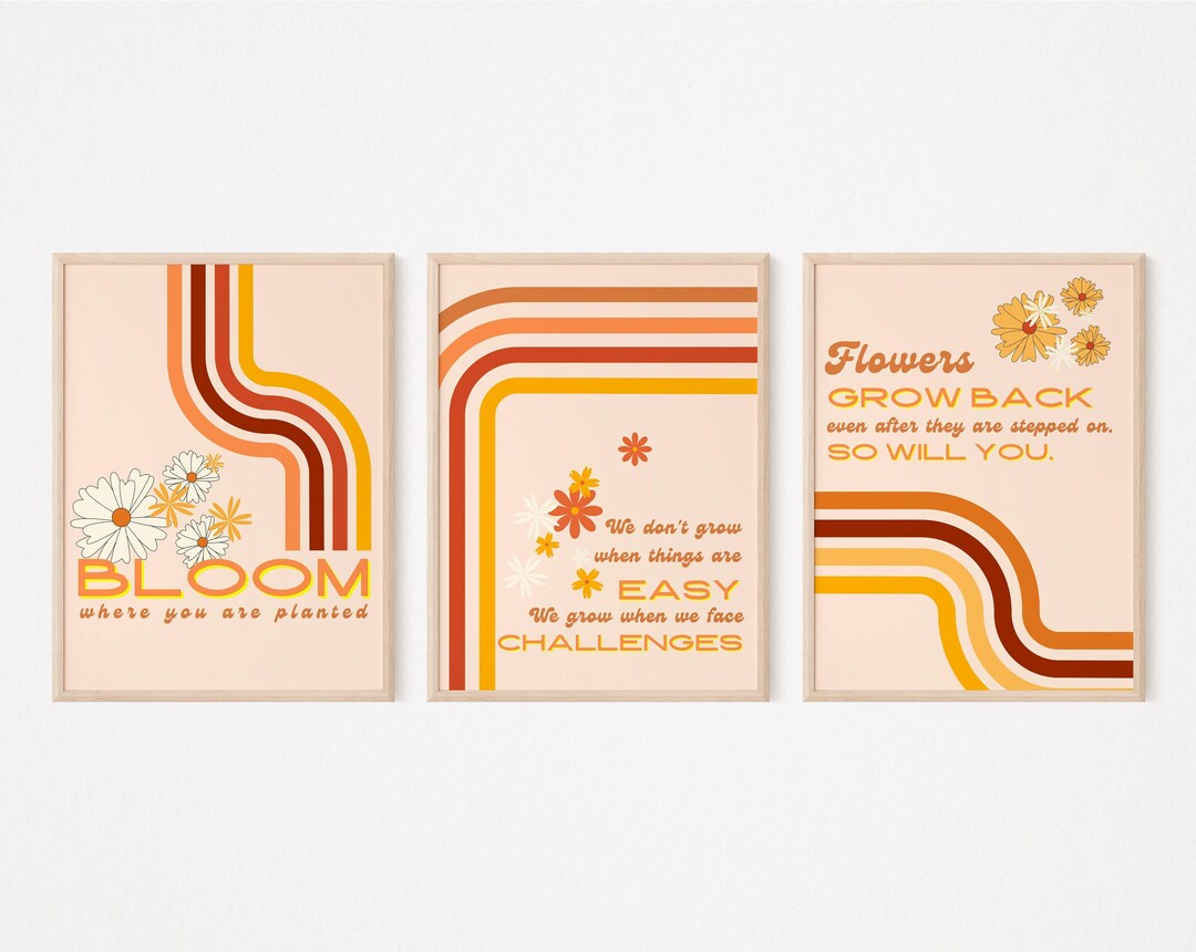 BLOOM Growth Mindset & Inclusion Posters (set of 3) Digital Download ...