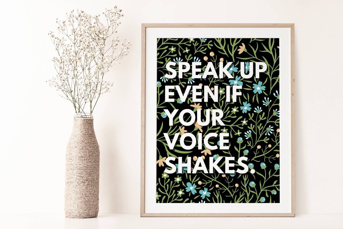 Floral Growth Mindset Posters: Classroom Decor (set of 3) (digital ...