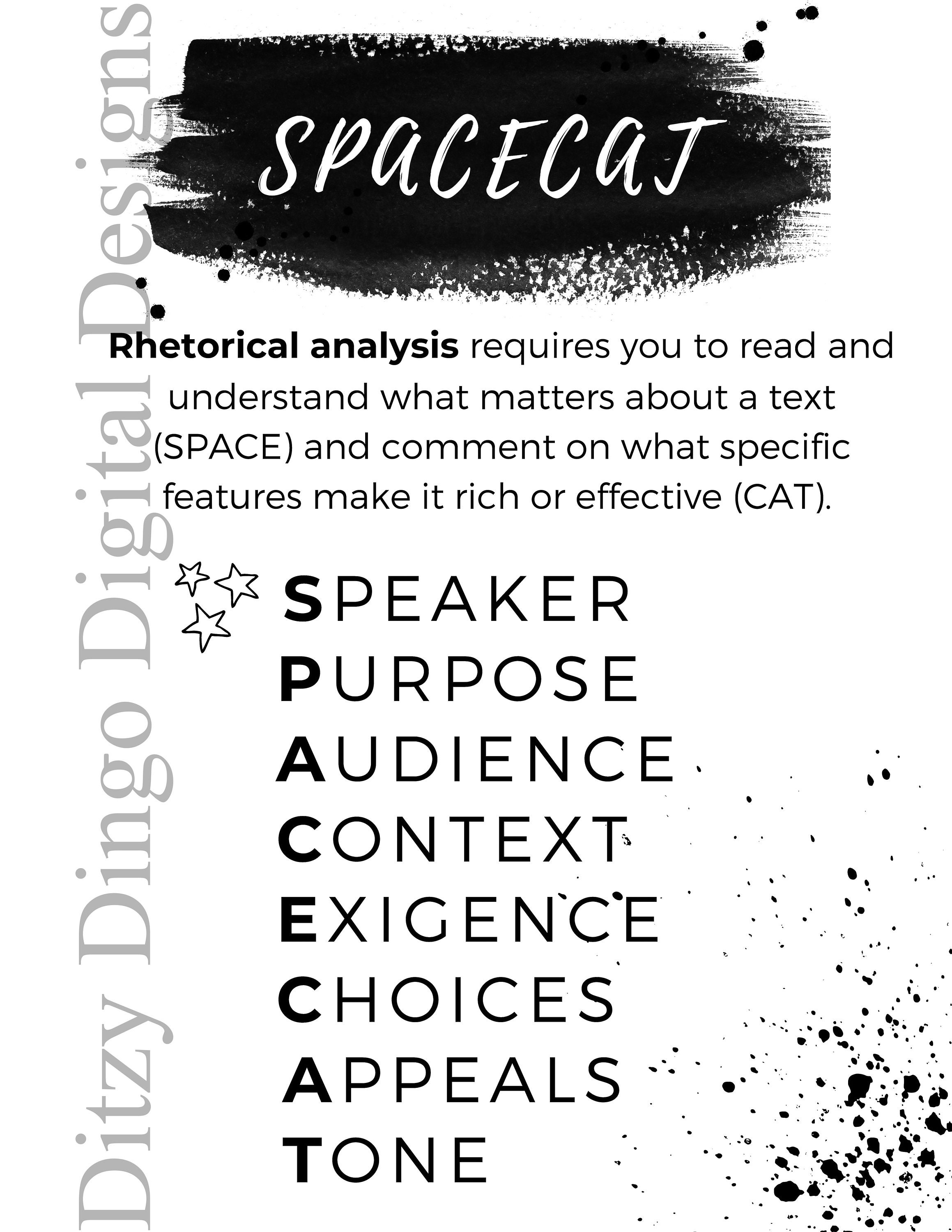 SPACECAT Strategy Posters set of 9 Digital Download | Etsy