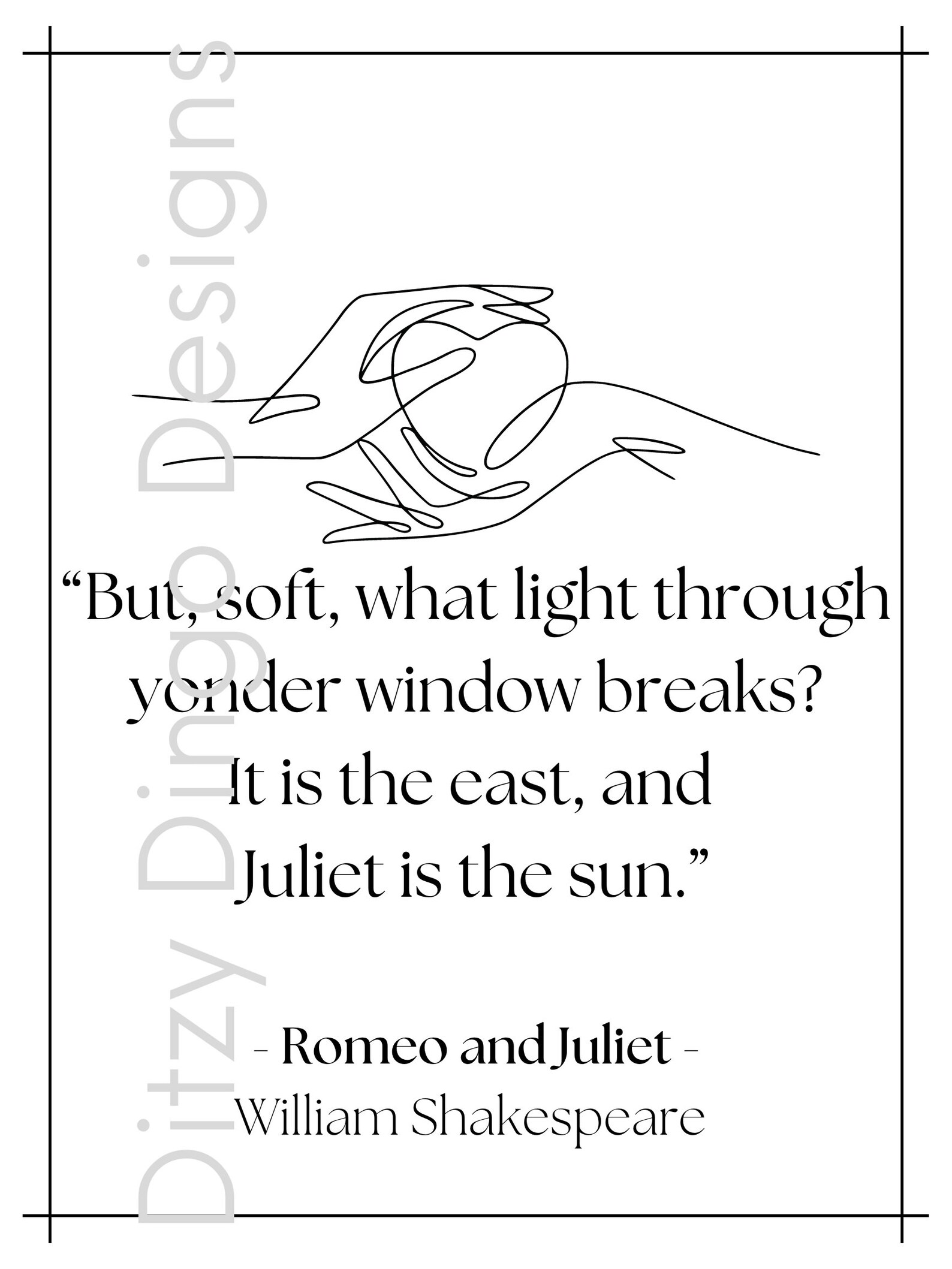 Classic Literature Art Quote Prints (set of 8) - Minimalist Classroom ...