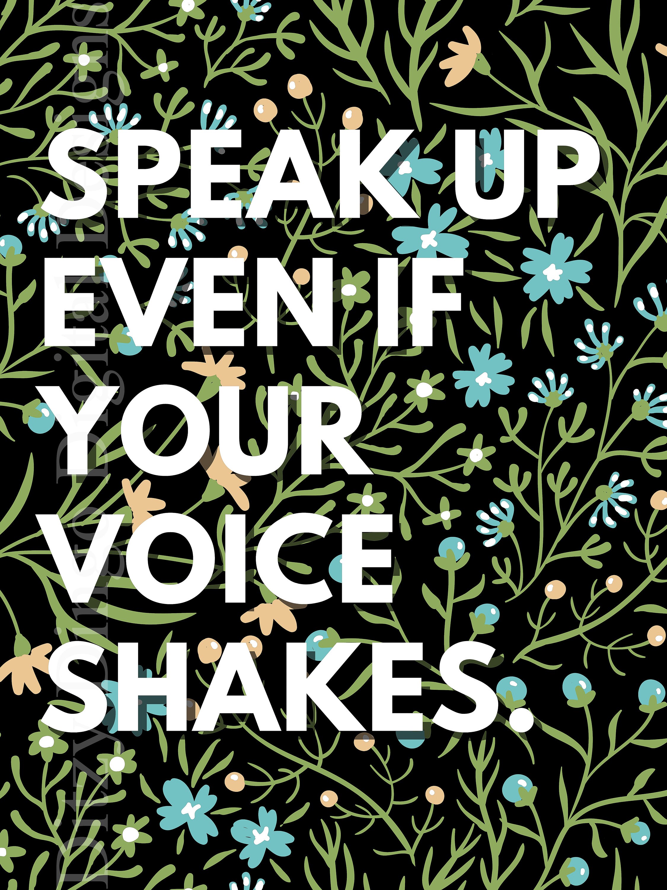 Floral Growth Mindset Posters: Classroom Decor (set of 3) (digital ...