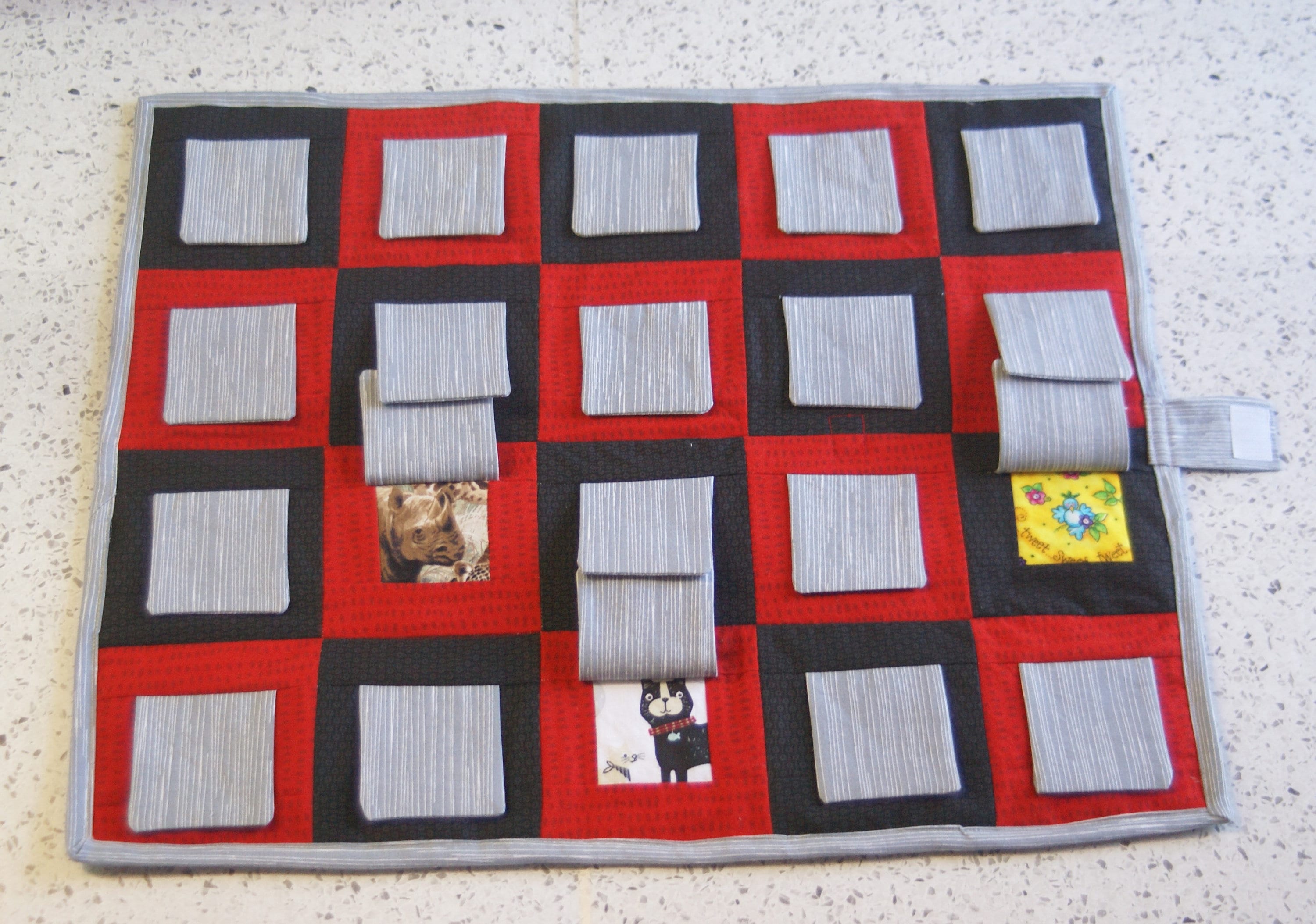 I Spy Fidget Quilt Pattern, PDF Download Only - Etsy