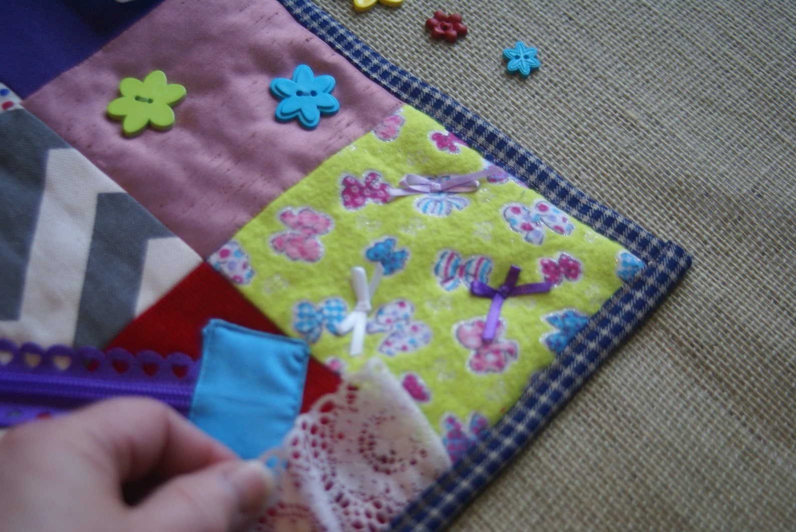 Patchwork Fidget Quilt Pattern PDF Download Only - Etsy