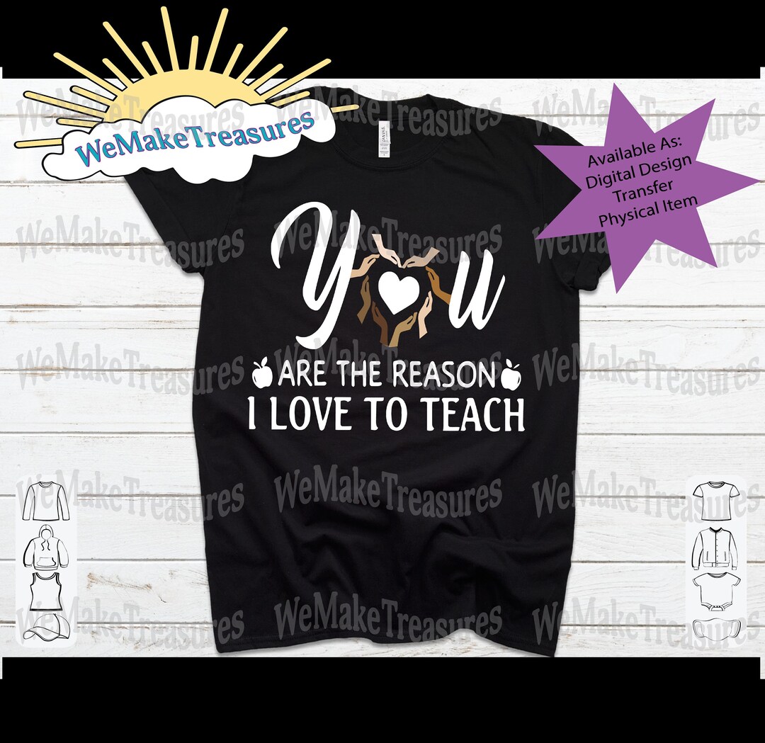 The Reason I Teach - Svg/png/mockup Digital Download - Etsy