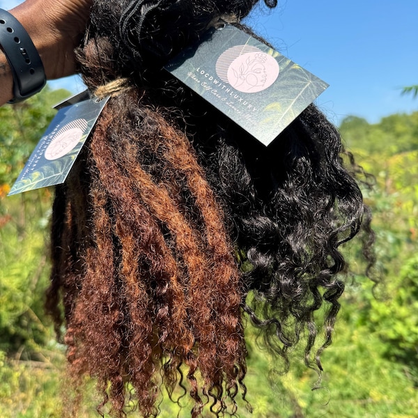 Loc Extensions Human Hair 100 - Etsy
