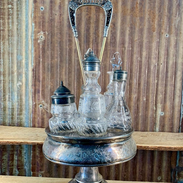 Antique Condiment Caddy - Etsy
