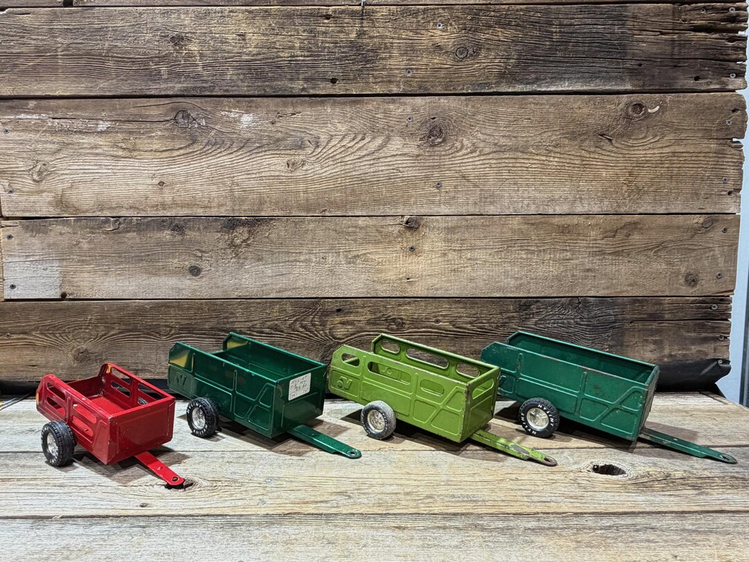 1970s-80s Nylint Farm Trailers, Pressed Steel - Etsy