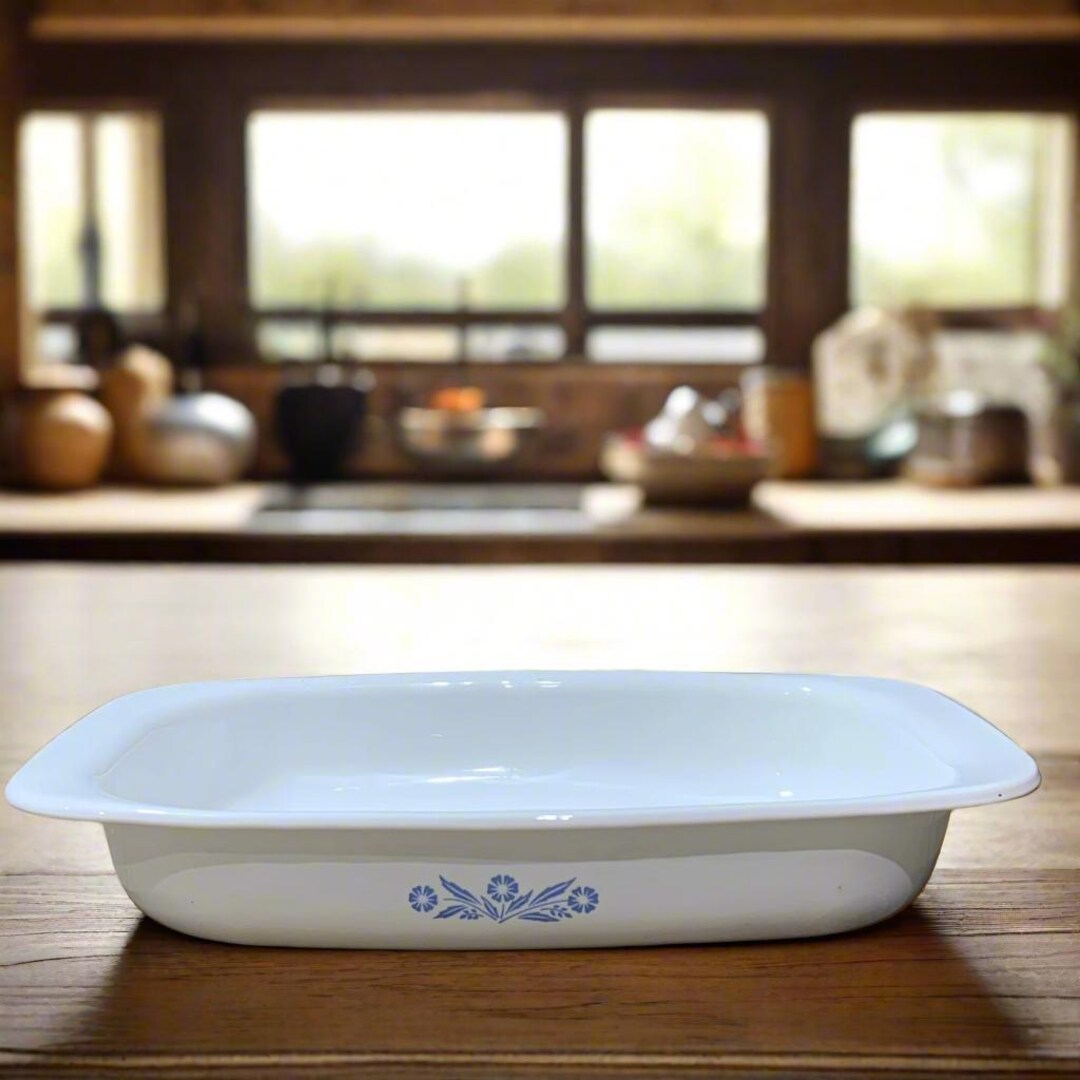 Corning Ware, Blue Corn Flower, P-21 Roaster Pan, 13 X 9 X 2 - Etsy