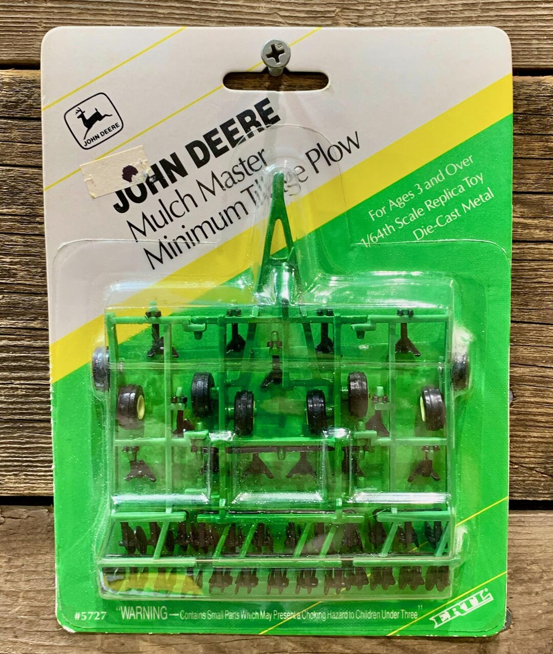1993 ERTL, John Deere, Mulch Master, Minimum Tillage Plow, 1:64 Diecast ...